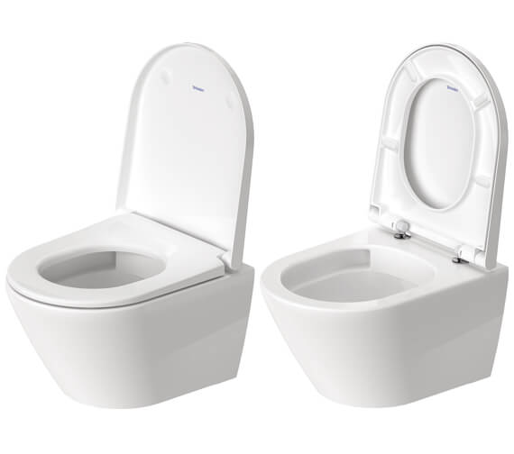 Duravit D-Neo Short Projection Wall Hung Rimless WC Pan