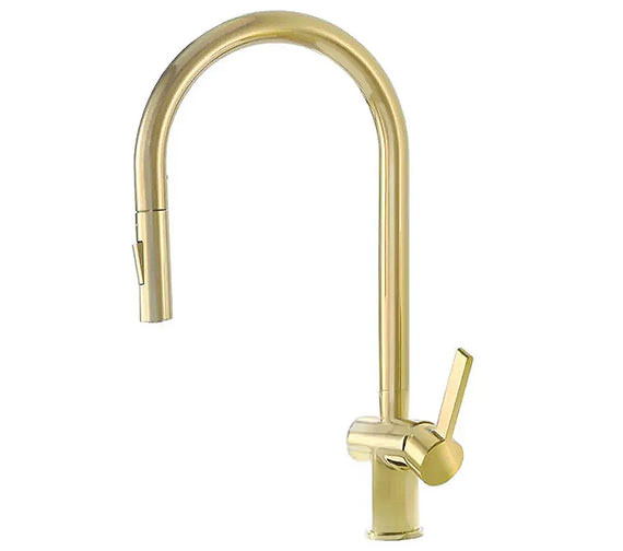QS Basics VOX Single Lever Pull-Out Kitchen Sink Mixer Tap