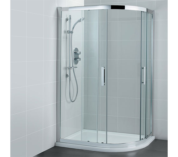 Ideal Standard Synergy 1200 x 900mm Offset Quadrant Enclosure With ...