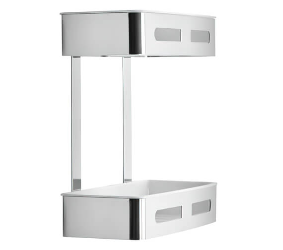 Roper Rhodes Case Chrome Shower Bottle Basket - DB85.02.