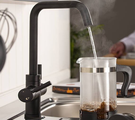 Abode Propure 4 In 1 Quad Spout Monobloc Kitchen Sink Mixer Tap