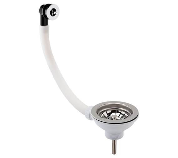 Nuie Basket Stainer Waste With Round Overflow - FW316SRB