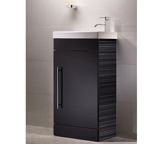 Roper Rhodes Esta 460mm Anthracite Freestanding Unit Including Basin ...