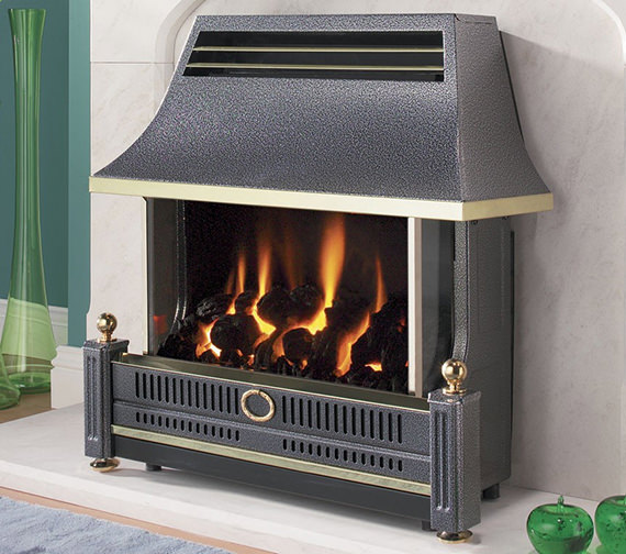 Flavel Renoir Traditional Outset Living Flame Effect Gas Fire - FRECN0EN