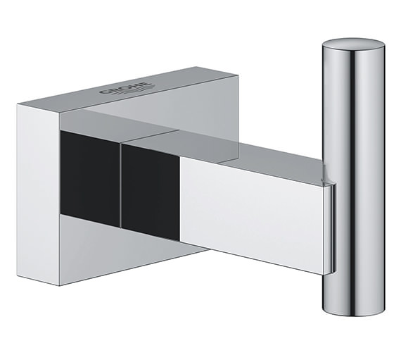 Grohe Essentials Cube Chrome Robe Hook - 40511001