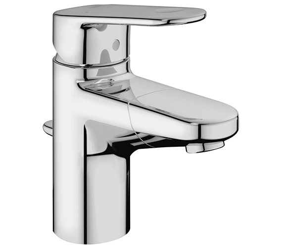 Grohe Europlus Mono Single Lever Chrome Basin Mixer Tap With Pull Out Spout